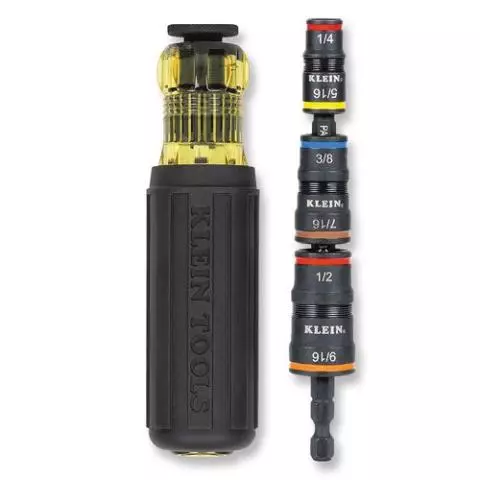 Klein Tools 7-in-1 Impact Flip Socket Set with Handle – Model 32910 ...