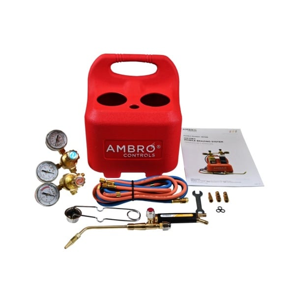 Ambro Controls Oxyset Mobile Brazing and Welding Kit – Portable Torch ...